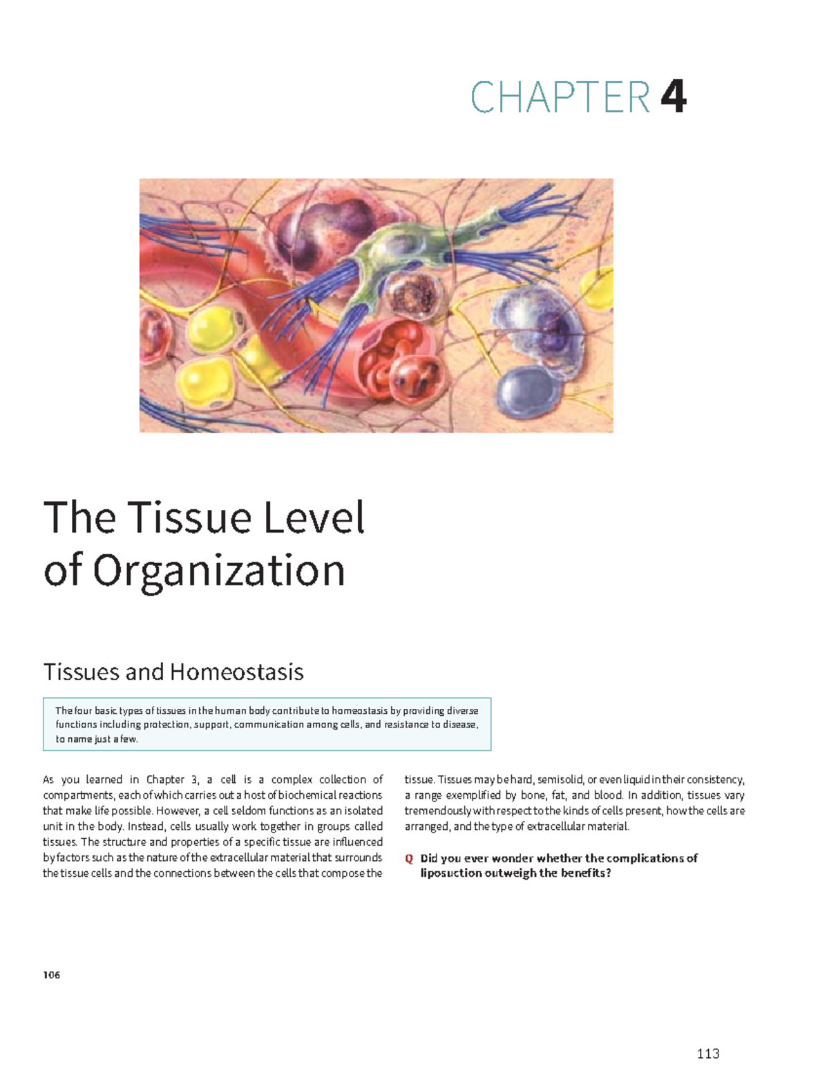 Chapter 4 - 106 CHAPTER 4 As you learned in Chapter 3, a cell is a complex collection of - Studocu