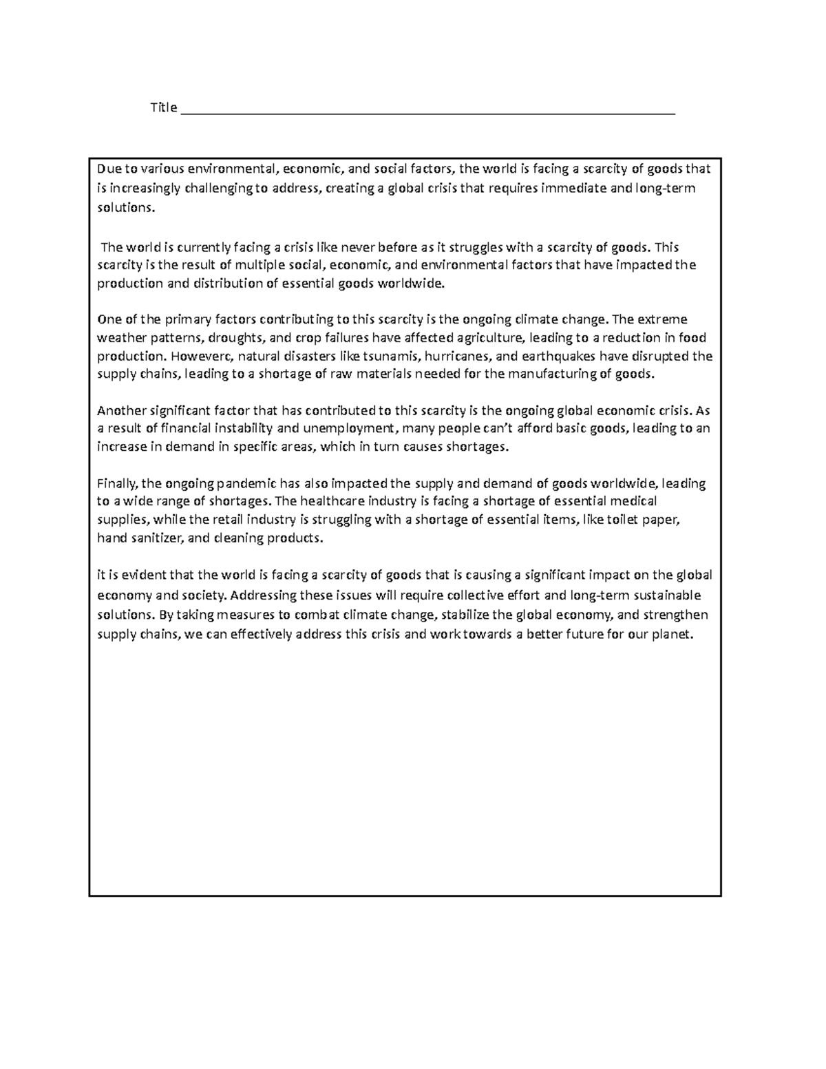 Blank Essay Page-1 - ms hart - Title - Studocu