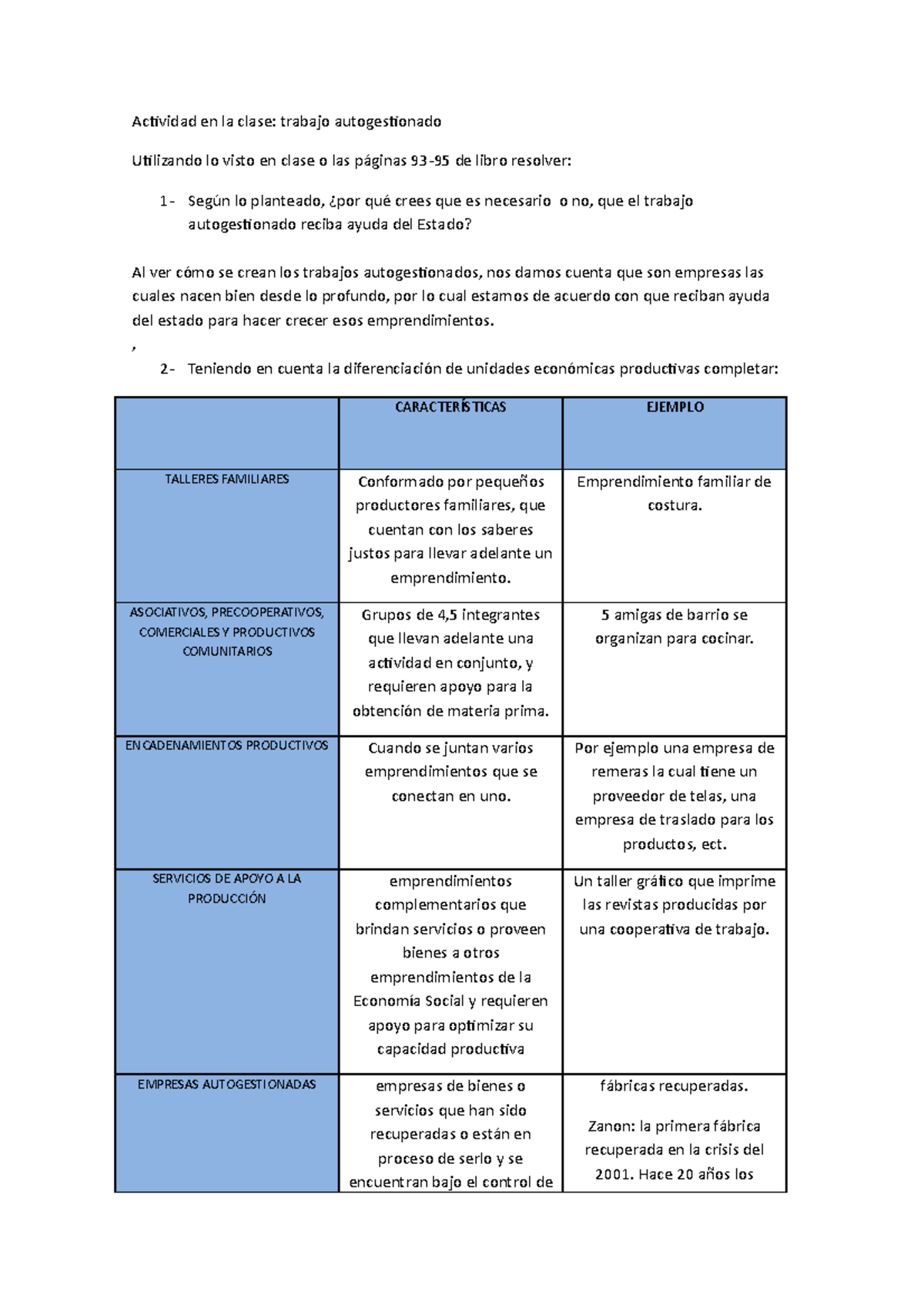 Copia de Actividad en la clase - Actividad en la clase: trabajo ...