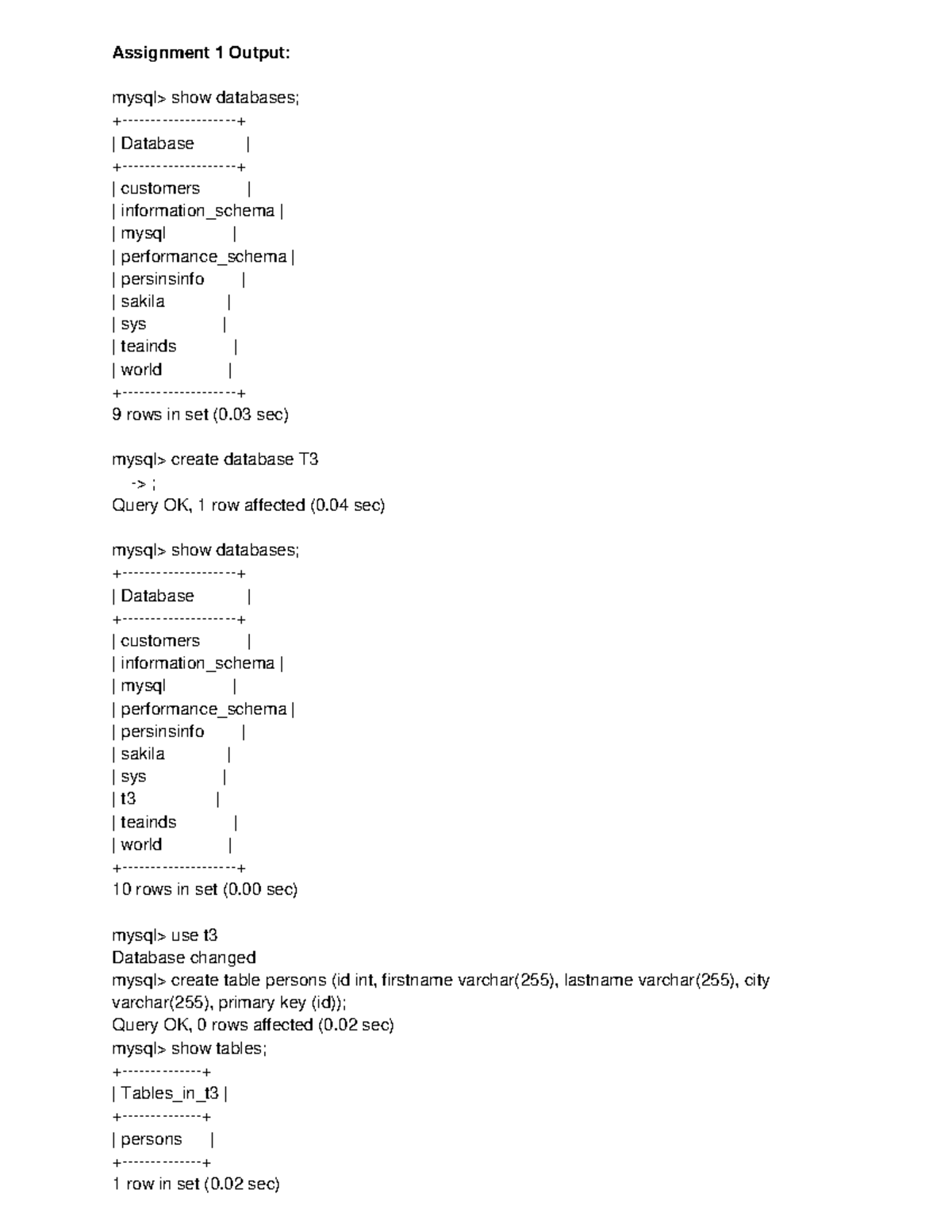 Lab 1 Output Star Topology In Cisco Packet Tracer Tool Assignment 1 Output Mysql Show