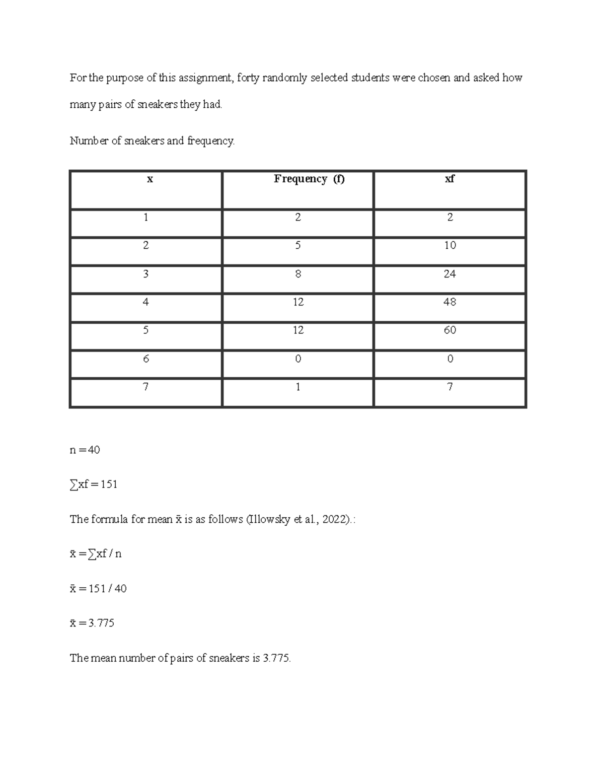 MATH 1280 Assignment 2 - For the purpose of this assignment, forty ...