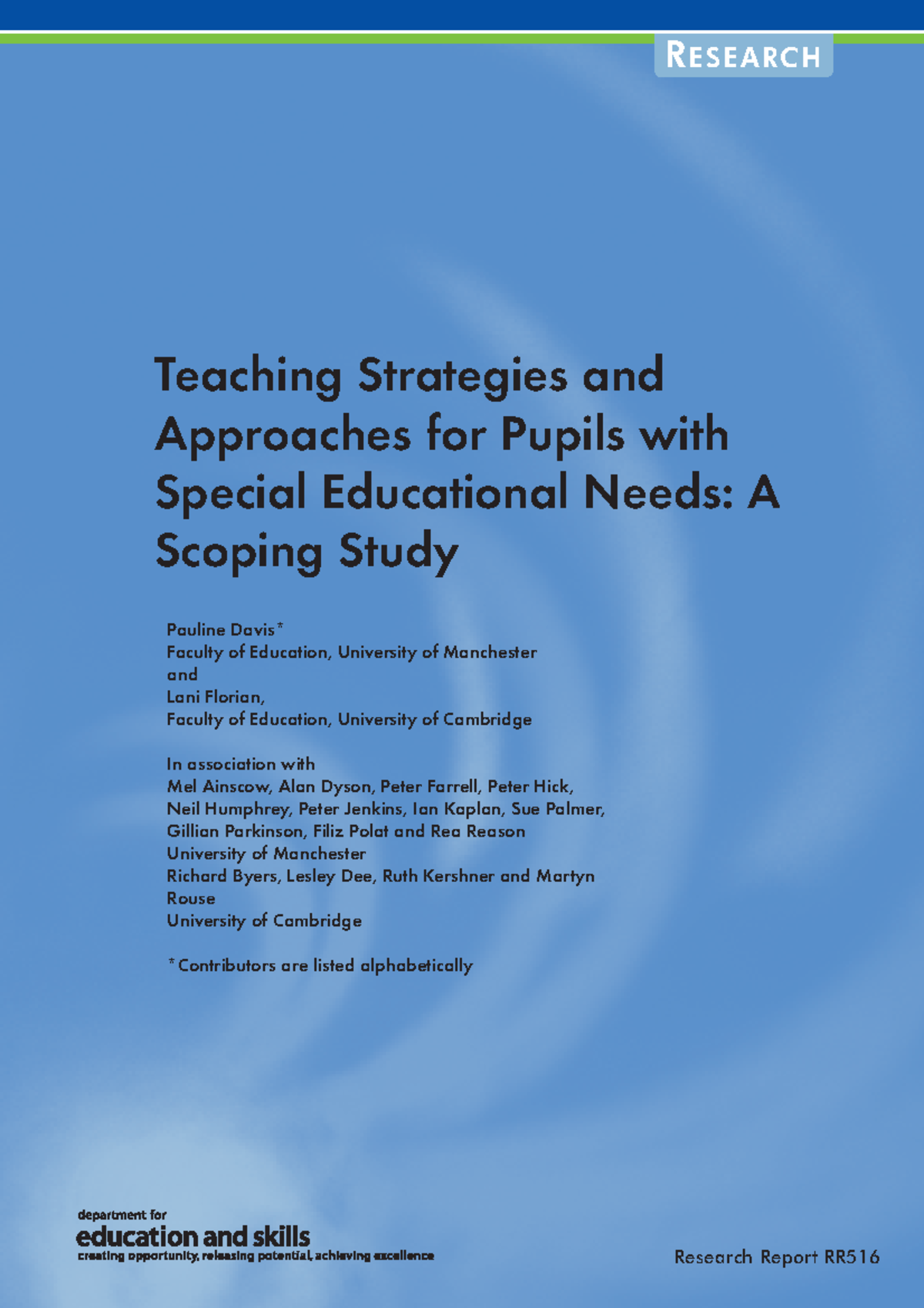 Teaching-Strategies-for-SEN - Teaching Strategies and Approaches for ...