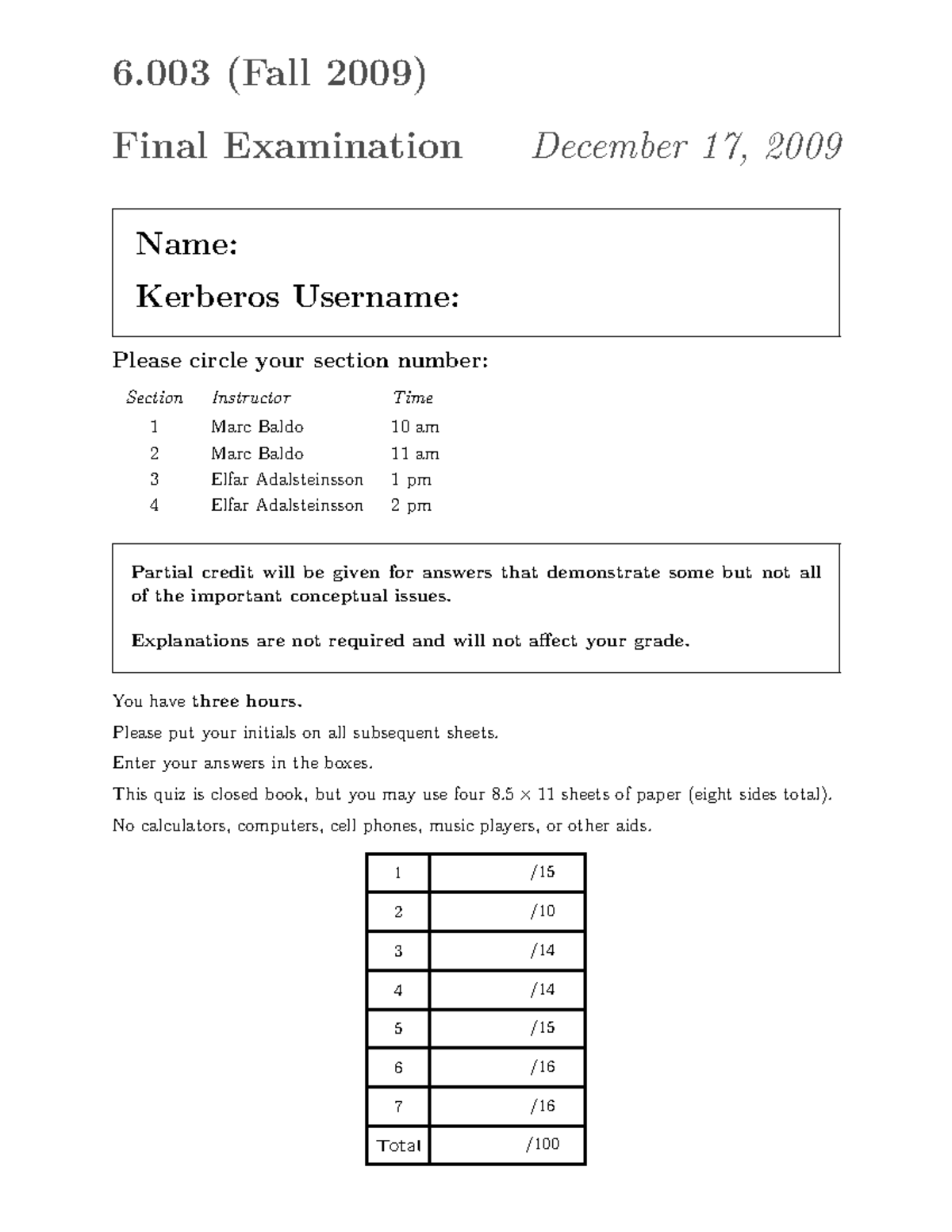 4cfb736bf5e49959777 fbb3b616fb2d8 MIT6 003F11 F09final sol - 6 (Fall ...