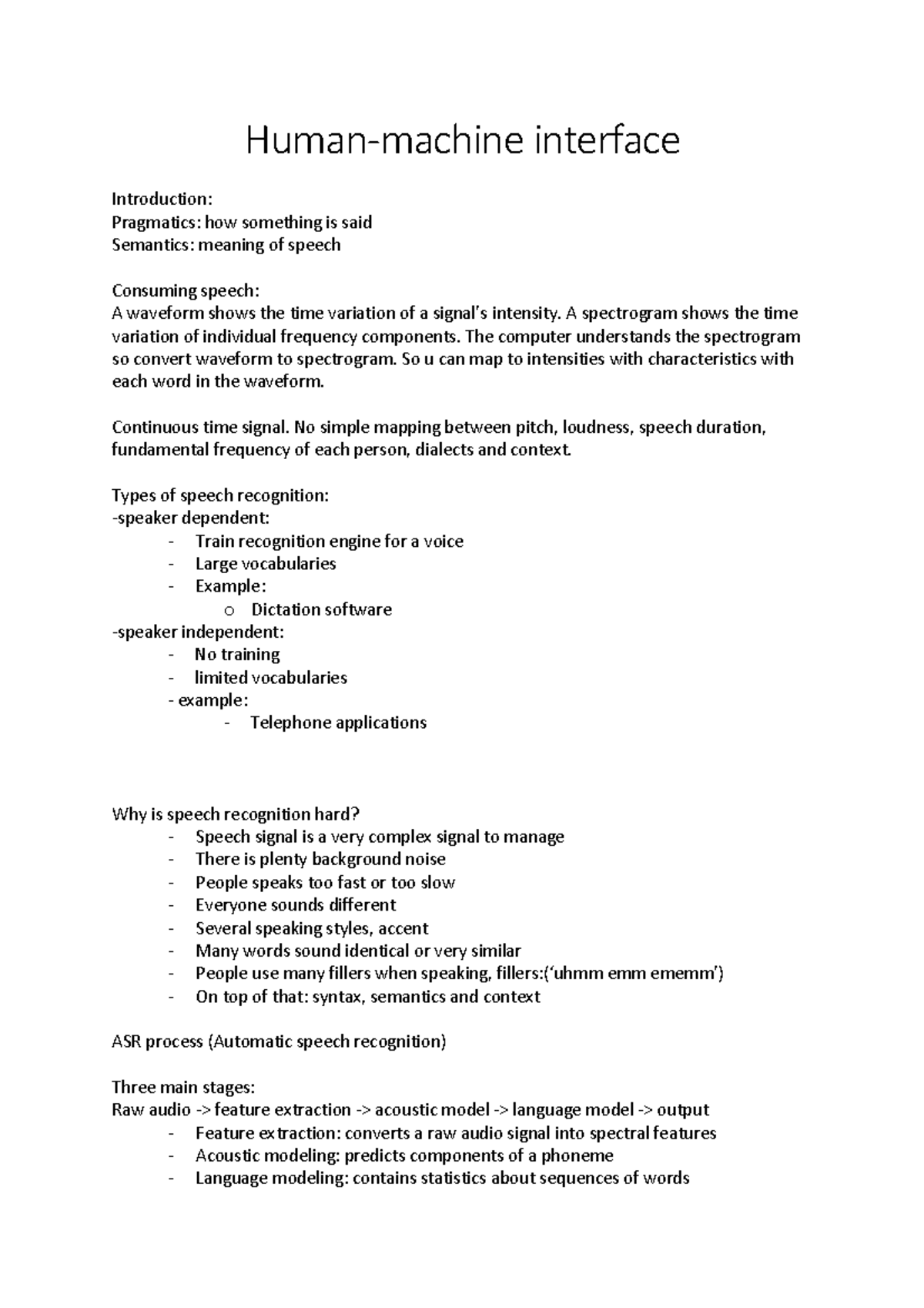 Human machine interface - Human-machine interface Introduction ...