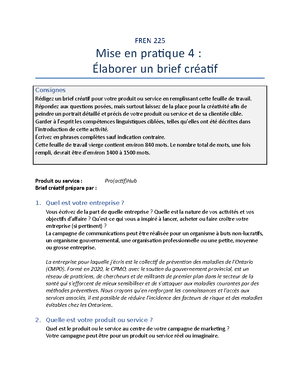 French Financial Literacy Lesson Plan - 20056050 Financial Literacy ...