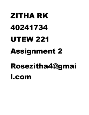 UTEW 221 - Project assignment - Believe Museum - Believe Museum ...