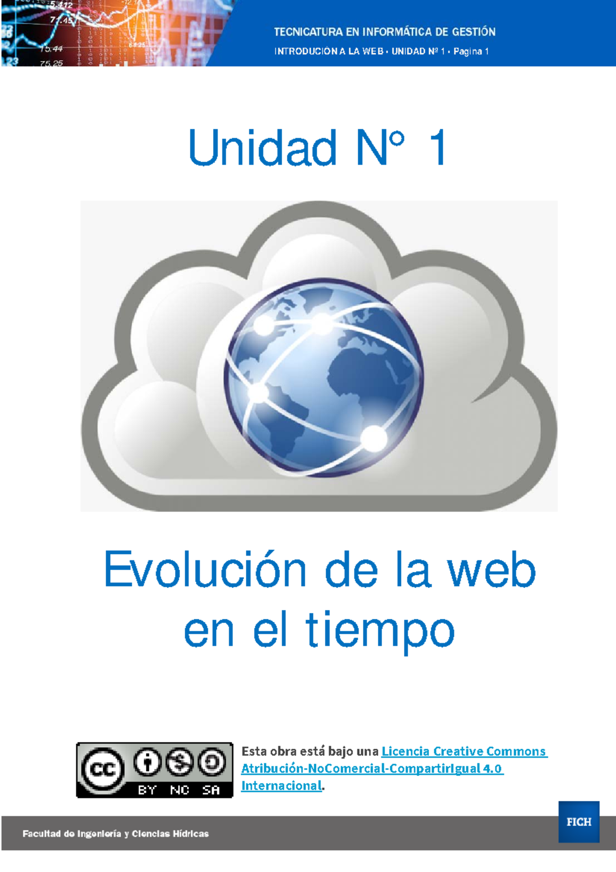 U1 Evoluci On de la web - descripcion - Unidad N° 1 Evolución de la web ...