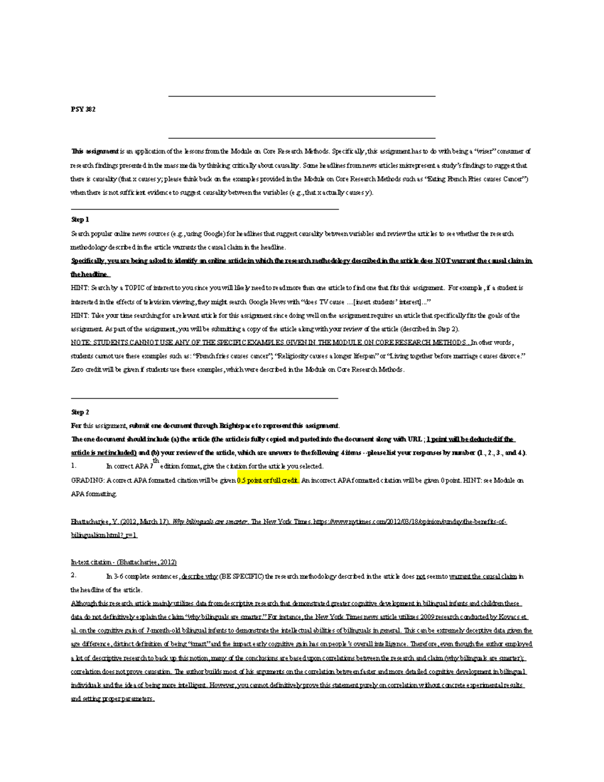 Module 12 Assignment 3 Evaluating Research Methods Wiser Consumer ...