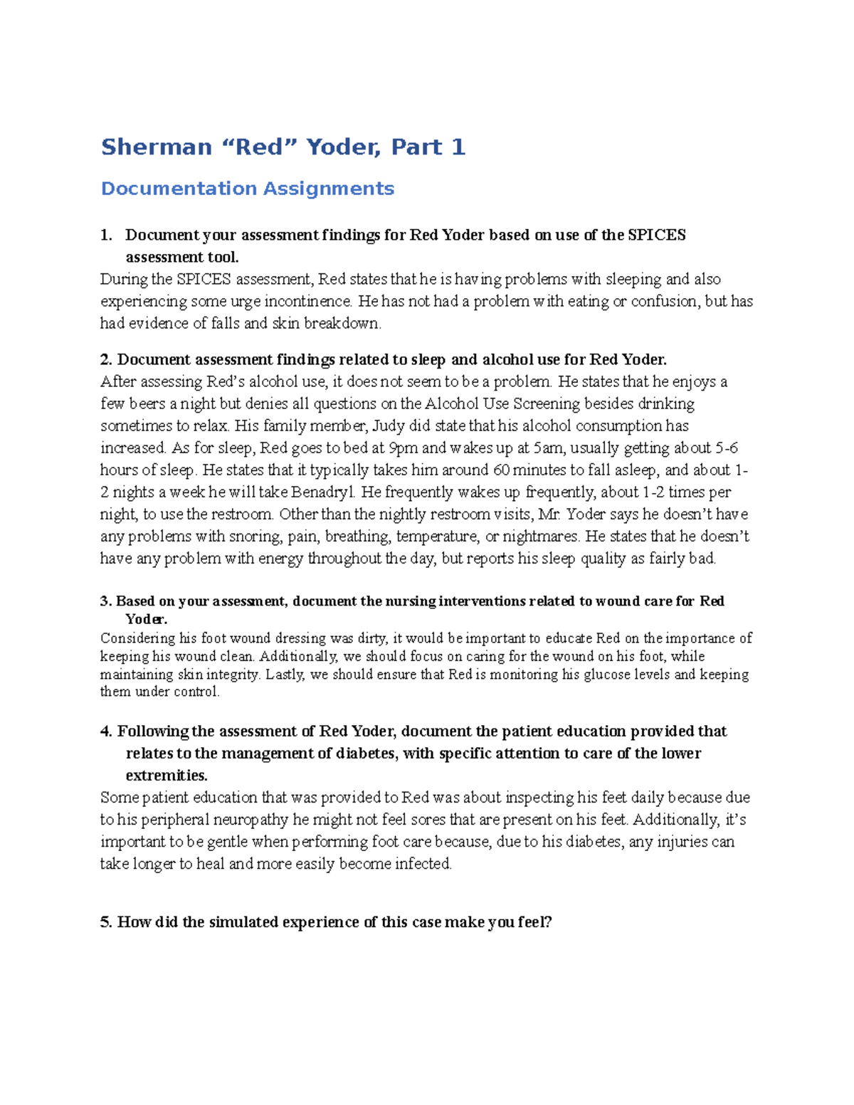 Red Yoder Part 1 vefgergqergdfsbv sbgfbs - Sherman Yoder, Part 1 ...