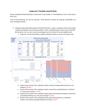 Assignment 2 - GFK Roper - BUS 206 – Quantitative Analysis Assignment 2 GfK Roper Wait! Read Ch ...