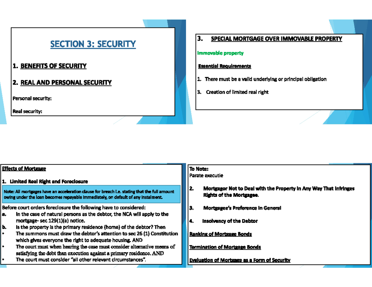 Security slides - CML2010S - Studocu