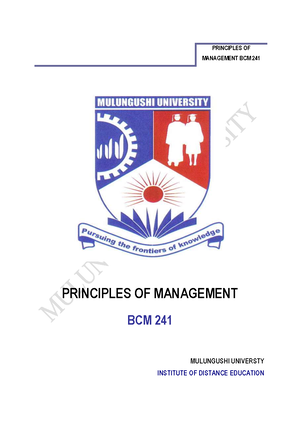 BMG 461 EXAM 2020 - Study material - Page 1 MULUNGUSHI UNIVERSITY ...