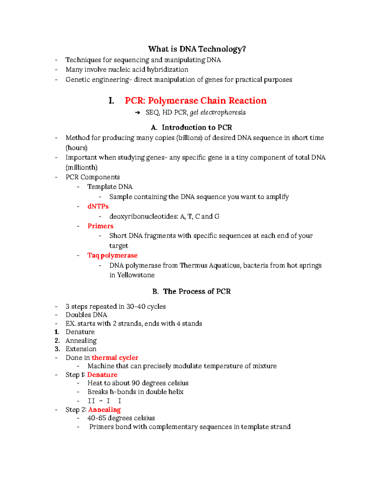 DNA Technology - What is DNA Technology? Techniques for sequencing and ...