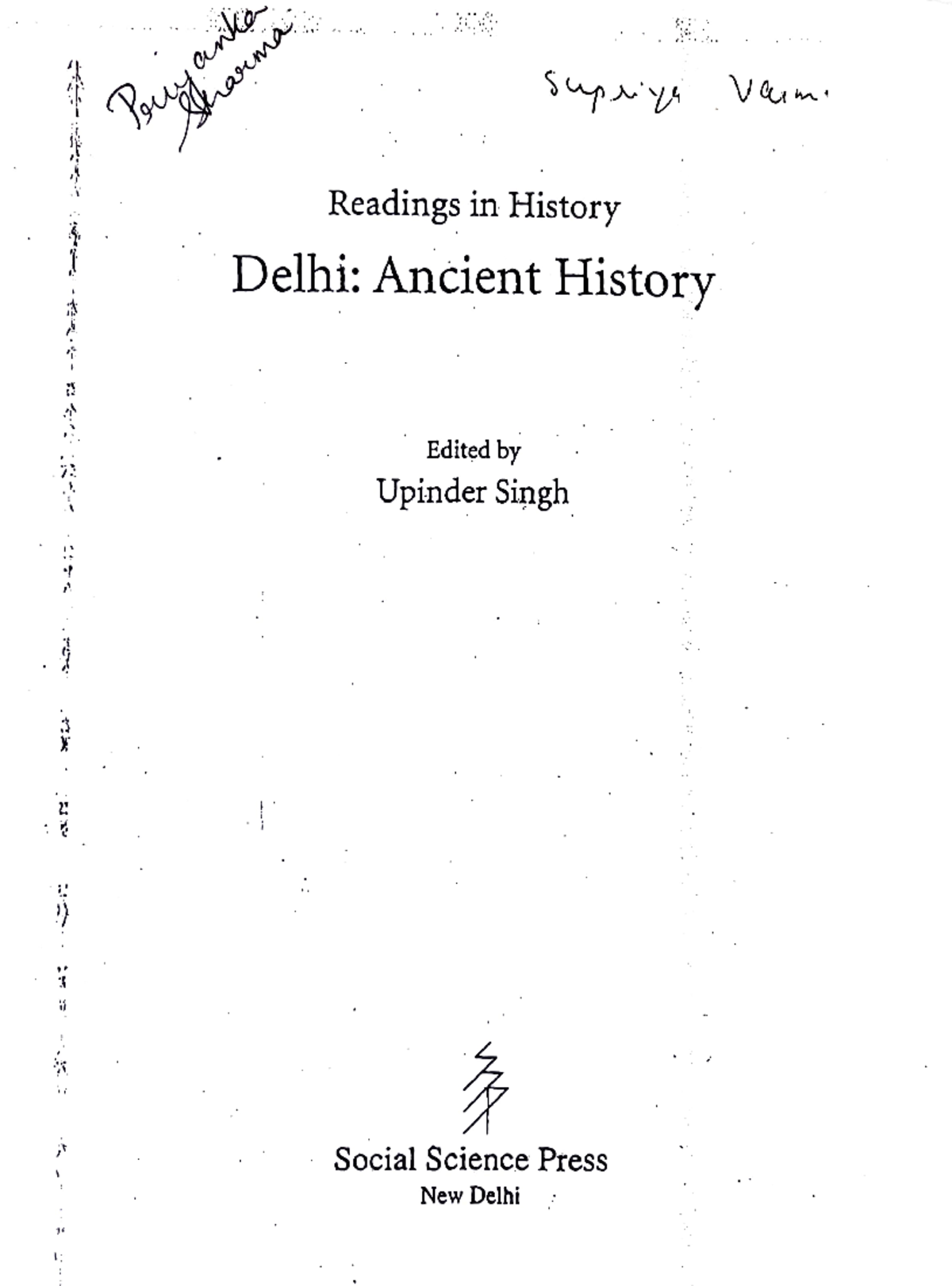 B. r Mani- Lal kot and Qila Rai Pithora - Vum Readings in History Delhi ...