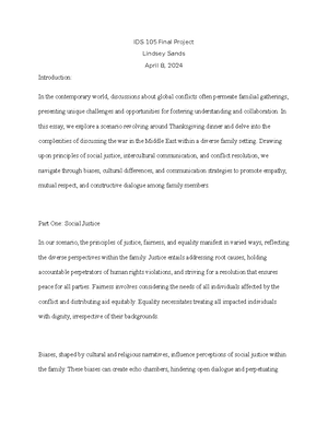 5-2 Project Draft Communication Strategies to Navigate Conflict - IDS ...