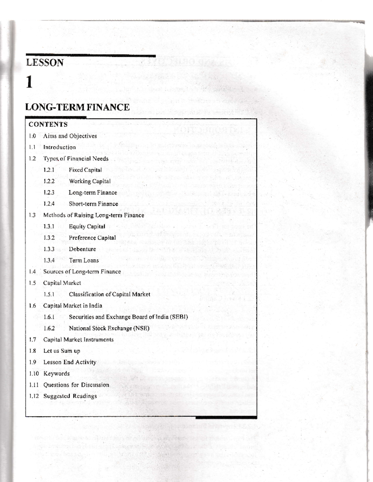 LONG TERM Financing - Capital Budgeting and Financial Decision Lesson 1 ...