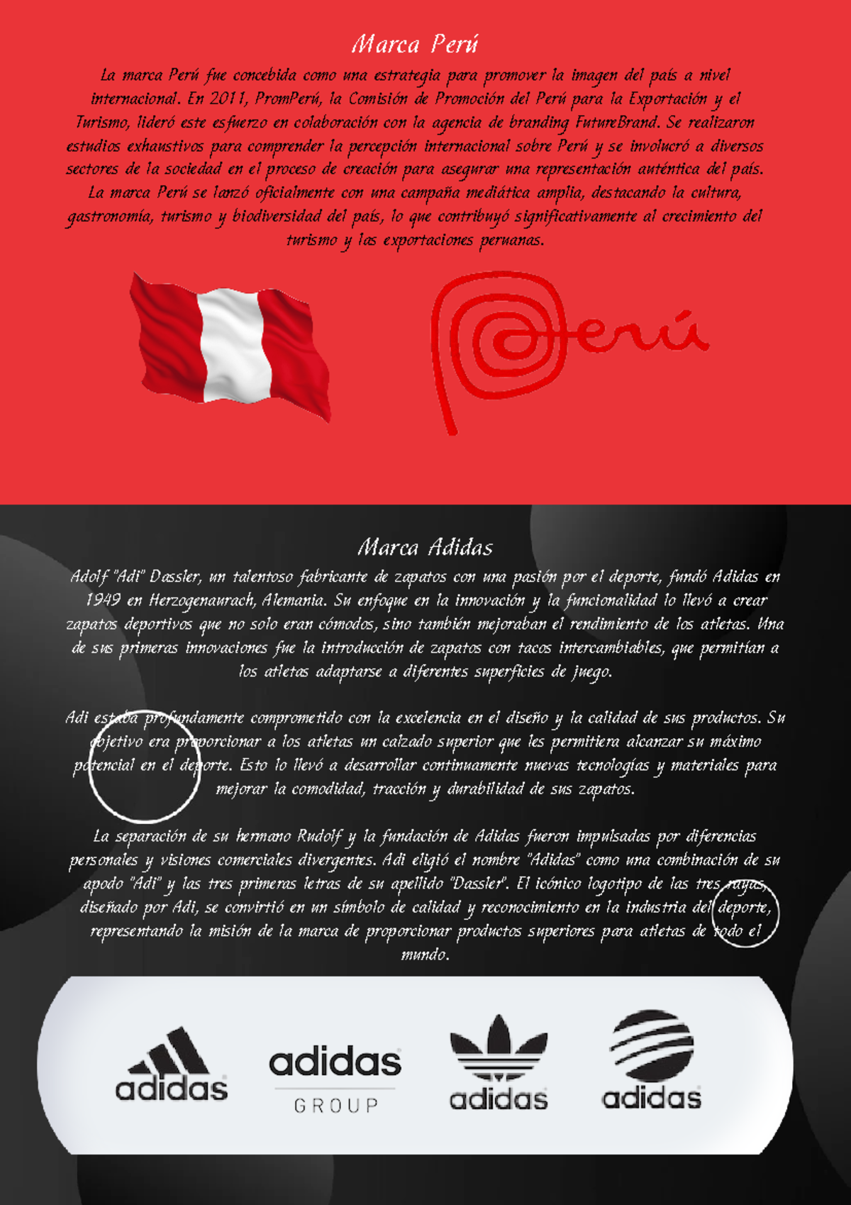 Creadores de la Marca Perú La marca Perú fue concebida como una ...