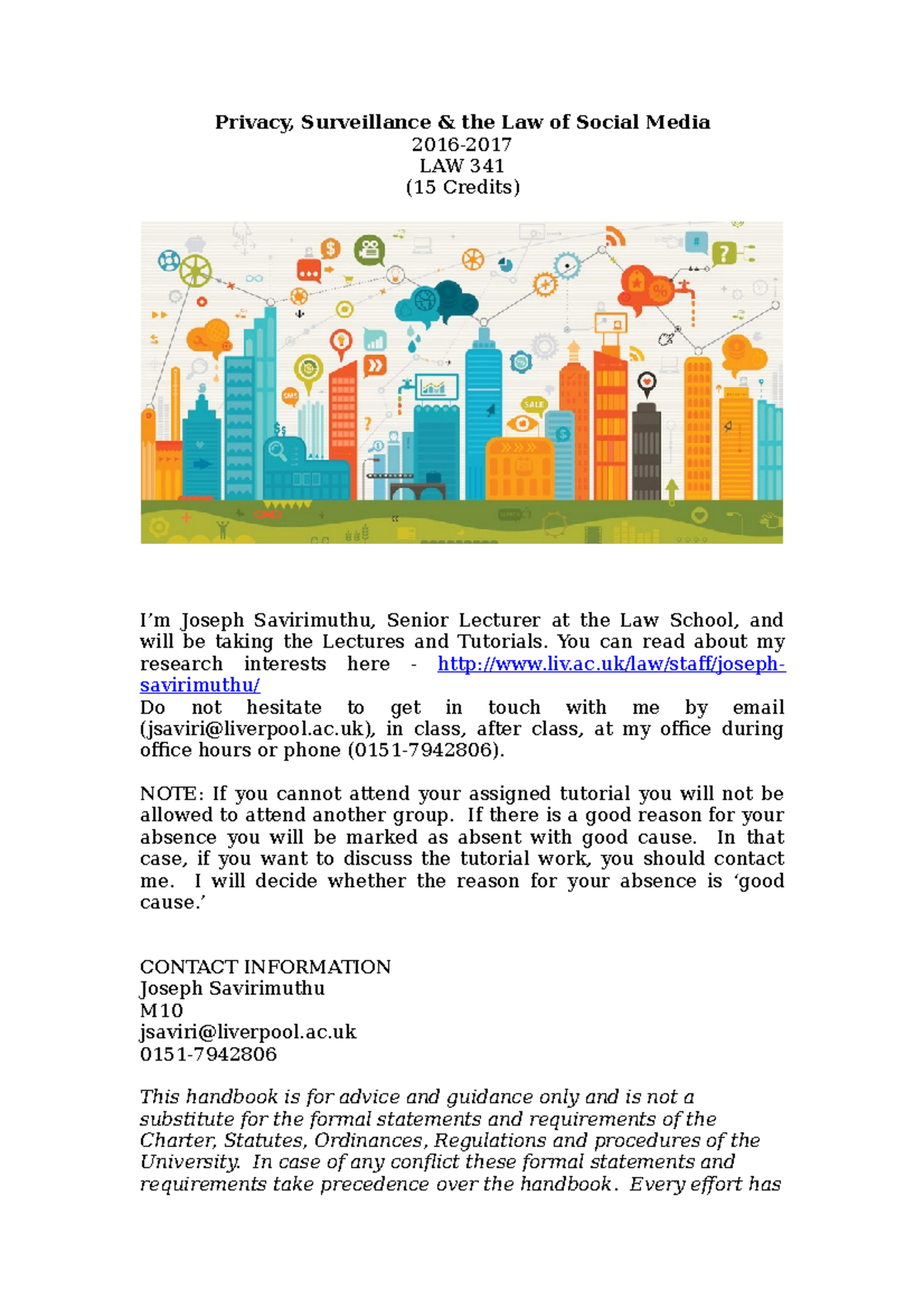 Module Handbook - Stuart Sime is my lecturer, he's is the author of ...