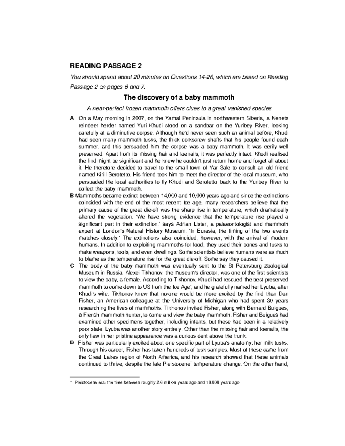 Ielts 4 Skills Past Paper - READING PASSAGE 2 You should spend about 20 ...