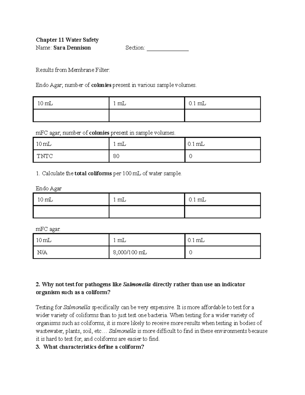 Chapter 15 Water Safety guide Tennesse - Chapter 11 Water Safety Name ...