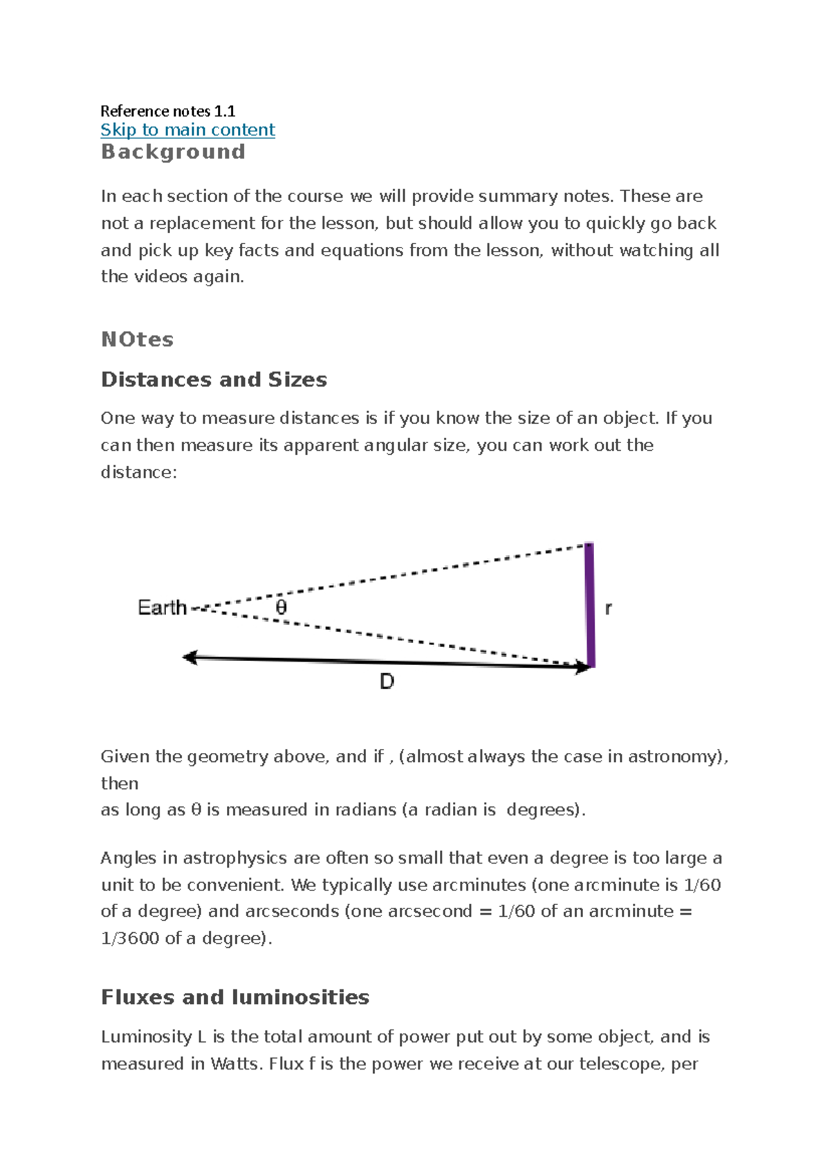 Reference notes 1 - Skip to main content Background In each section of ...