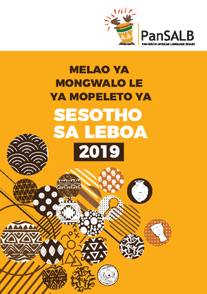 [Solved] Re fe tlhaloo ya sefonetiki ya ditumanoi te a le o Ngwala ...