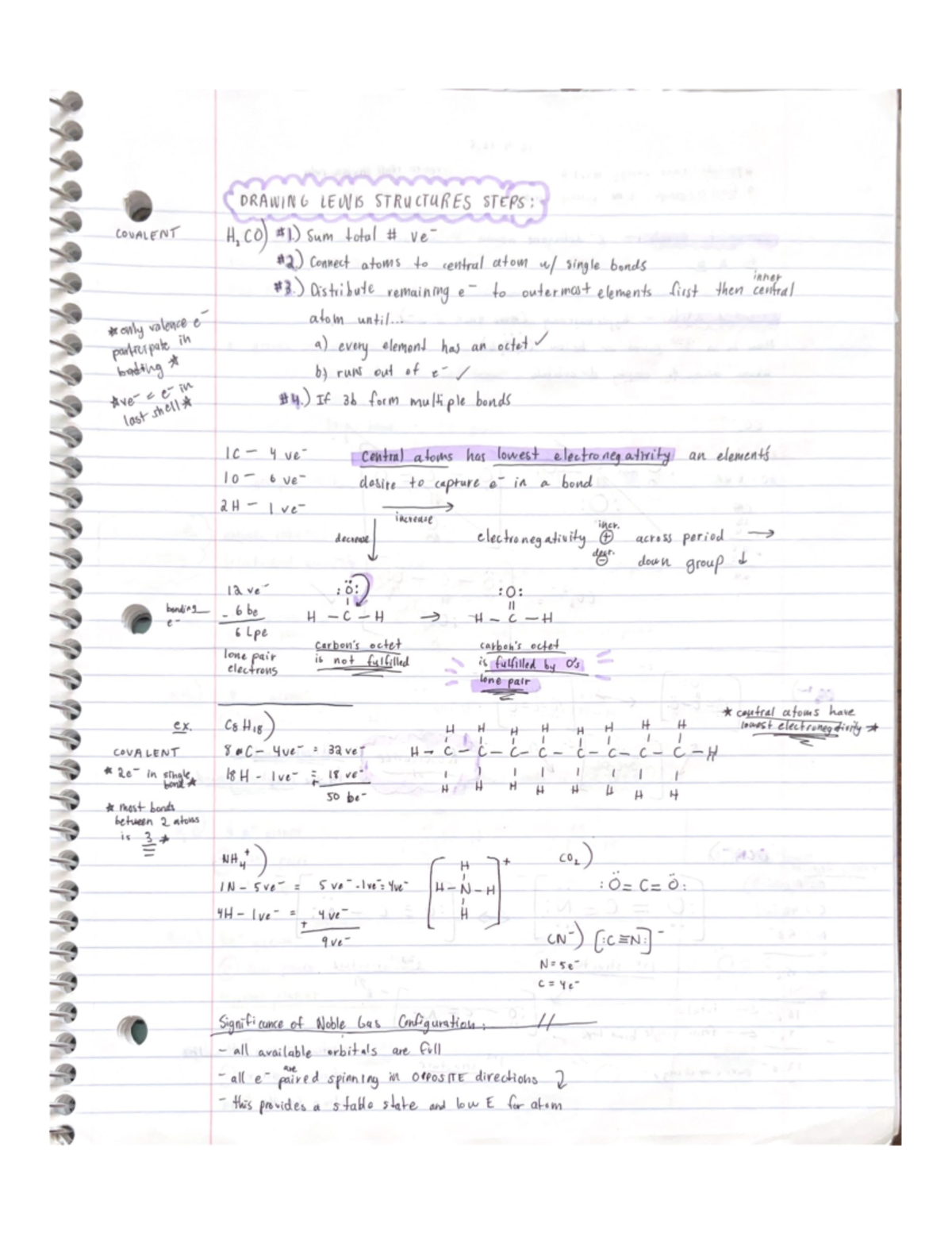 Drawing Lewis Structures And Resonance - CHEM G110 - Studocu