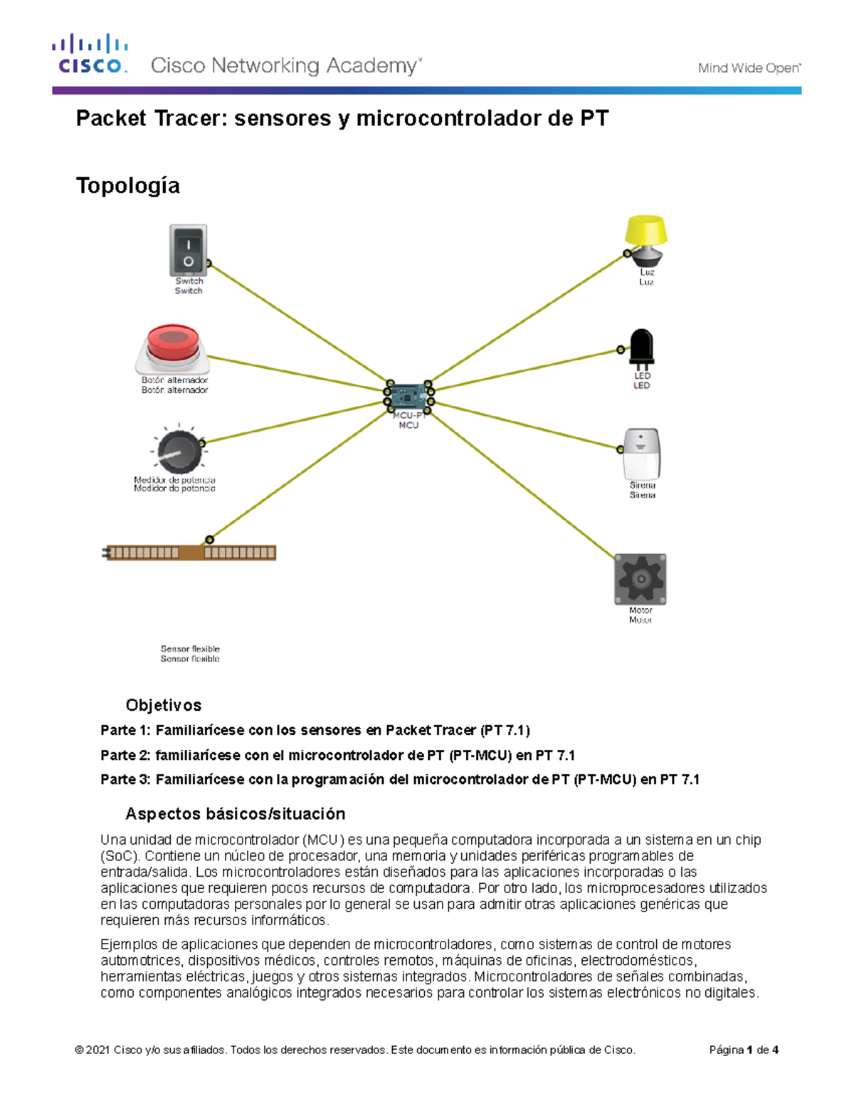 2.3.1.2 Packet Tracer - Sensors and the PT Microcontroller - Ciencia de ...