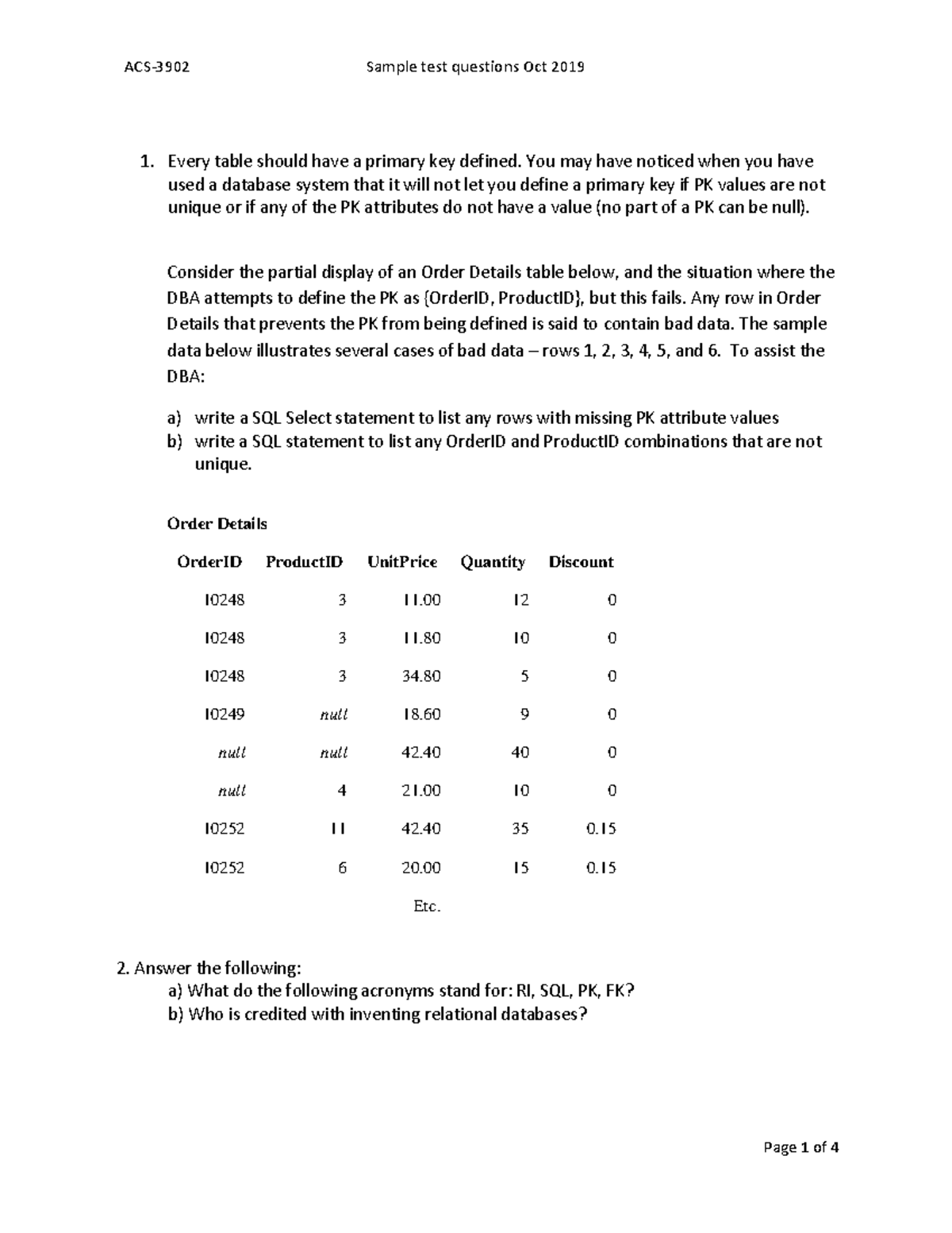 Test 11 September 2019 Questions Warning Tt Undefined Function 32 Warning Tt Undefined
