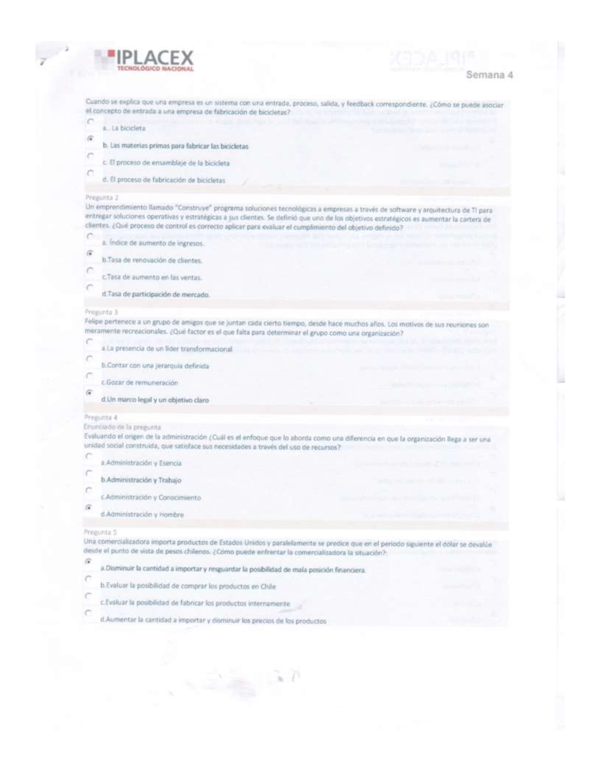 Prueba 1 Administracion 2022 - Studocu