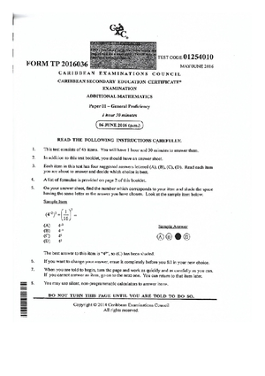 CSEC Mathematics - csec maths syllabus - CARIBBEAN EXAMINATIONS COUNCIL ...