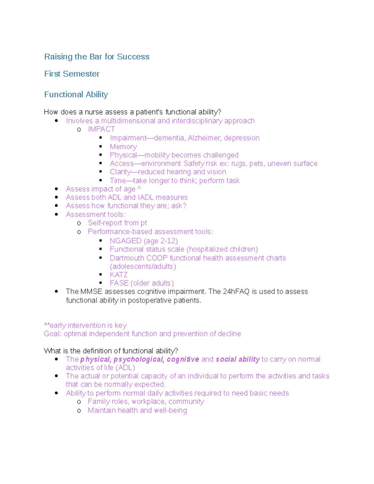 Raising the Bar Functional Ability REV SP20 - Raising the Bar for ...