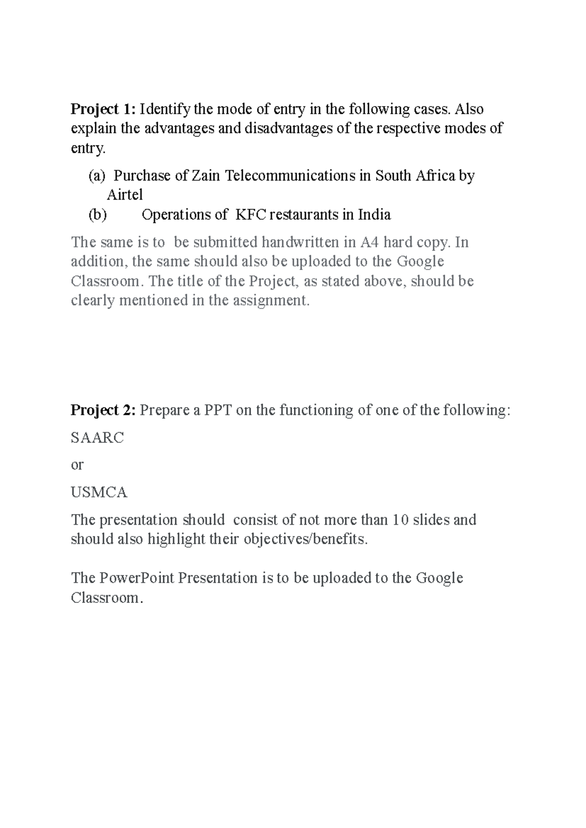 Projects for Continuous Assessment 23-24 IB - Project 1: Identify the ...