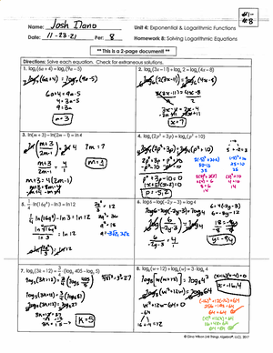 2.2 Notes Polynomials of Higher Degree - Studocu