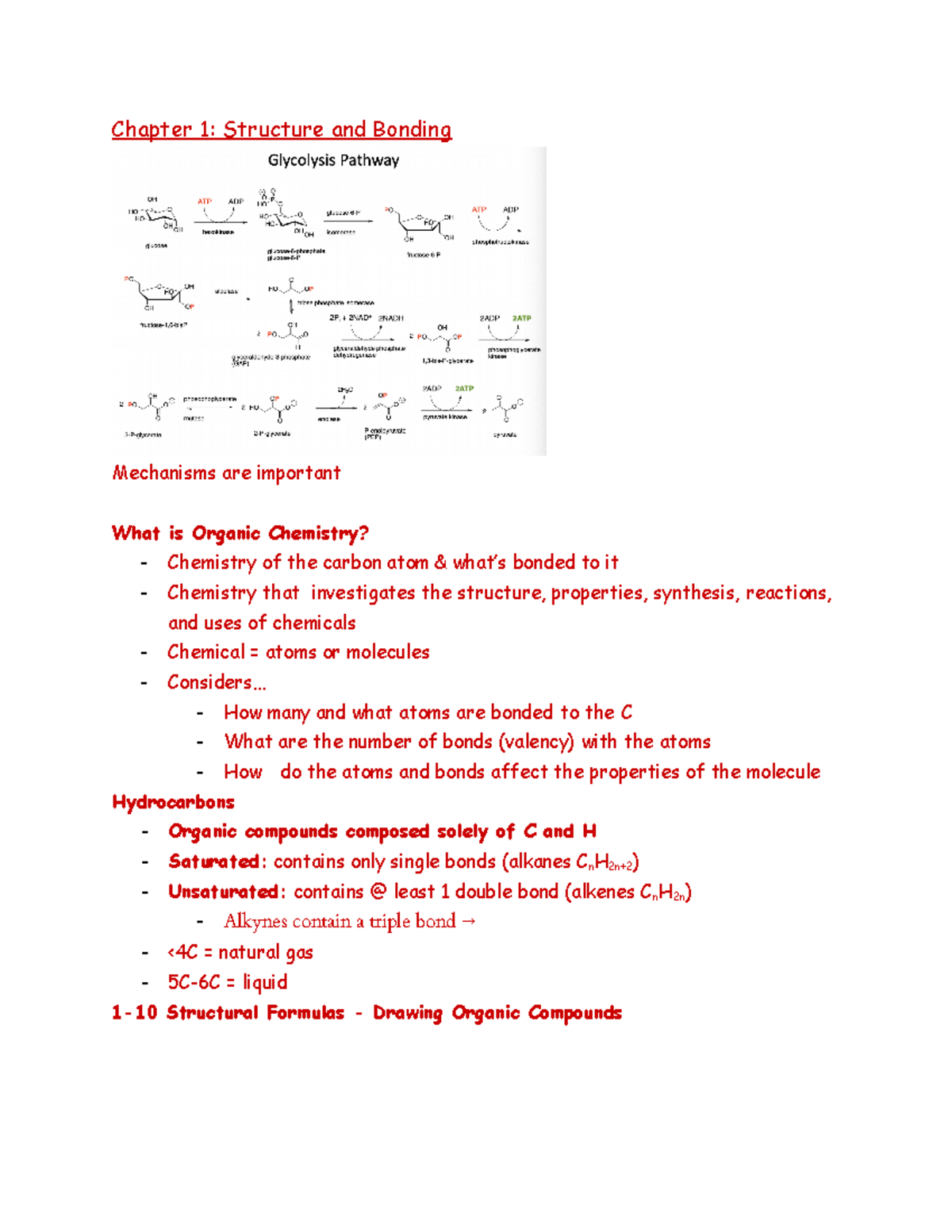 Ch1: Structure and Bonding - Chapter 1: Structure and Bonding Mechanisms are important What is ...