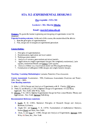 SB1 3326 Biostatistics 1 - JARAMOGI OGINGA ODINGA UNIVERSITY OF SCIENCE AND TECHNOLOGY SCHOOL OF ...