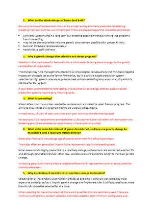 Reprod Endo - Tutorial questions for assessment - Reproductive ...