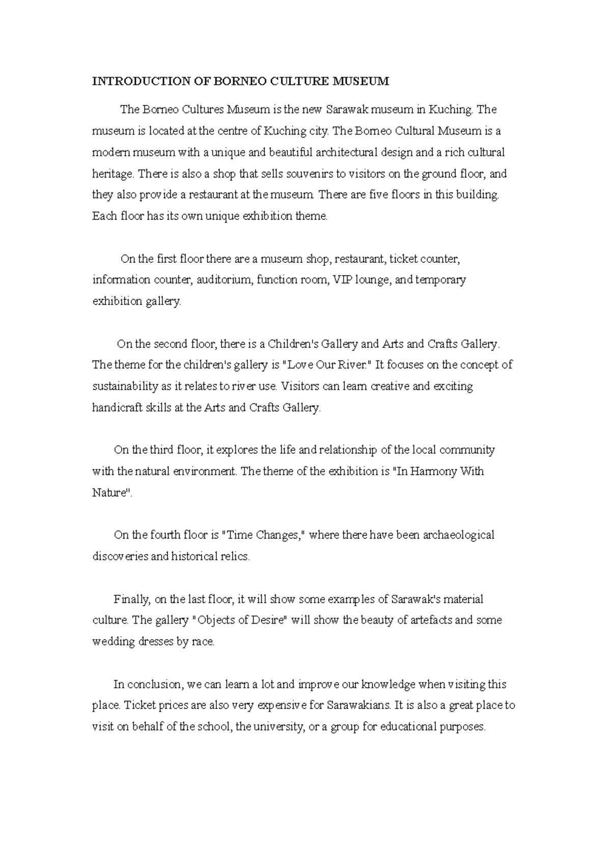 Introduction BCM - nothing to describe here - INTRODUCTION OF BORNEO ...