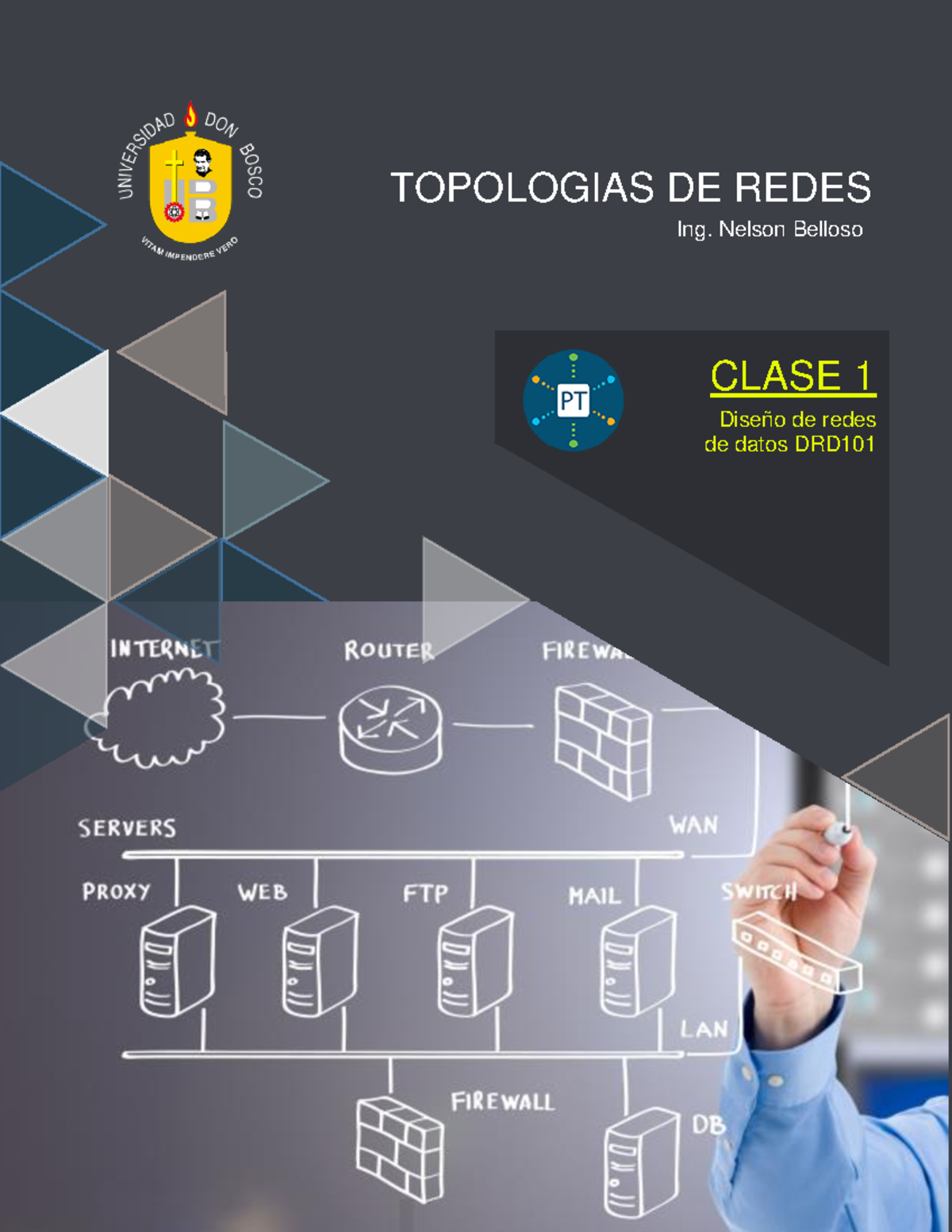 DRD101 C1 Topologias - TOPOLOGIAS DE REDES Ing. Nelson Belloso CLASE 1 ...