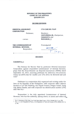 BIR Ruling OT-323-2021 ( Iemop) - BS accountancy - Studocu