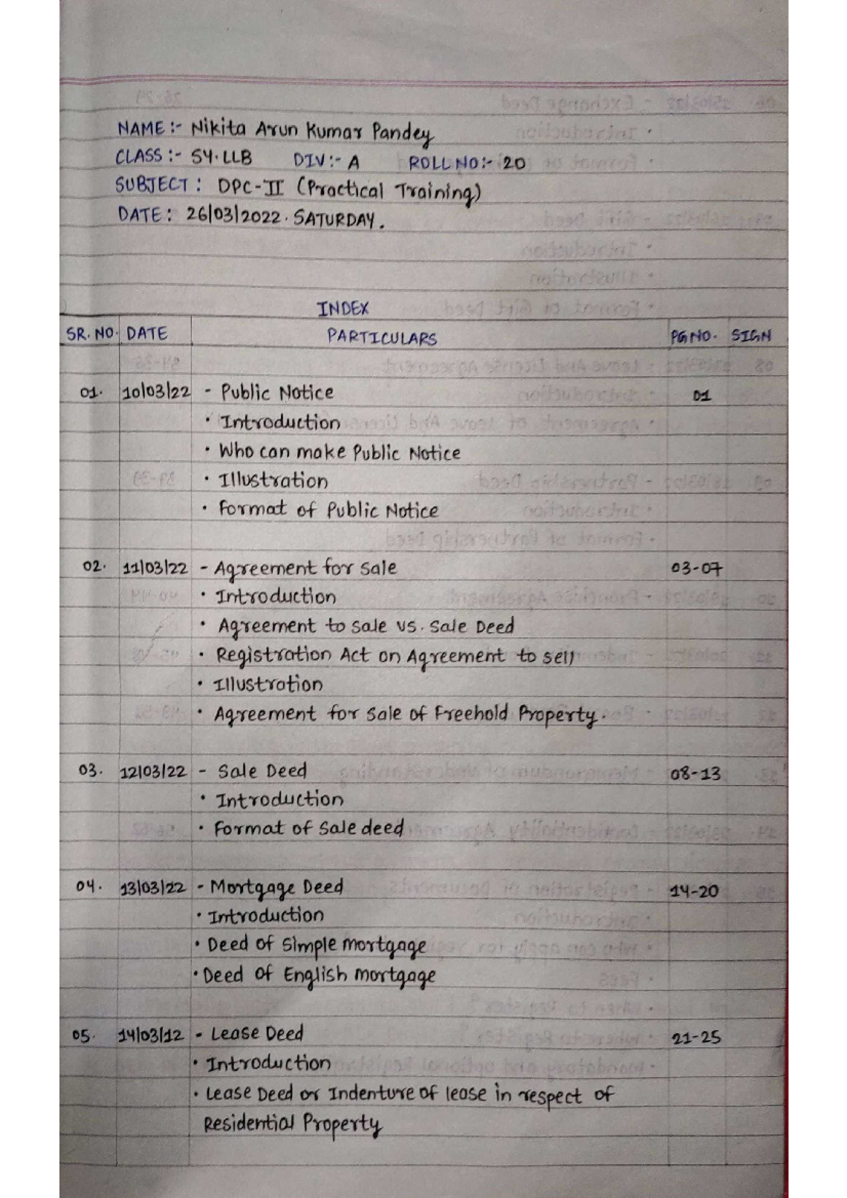 DPC 2 - Llb practical - Bachelors of Law - 3 years - Studocu