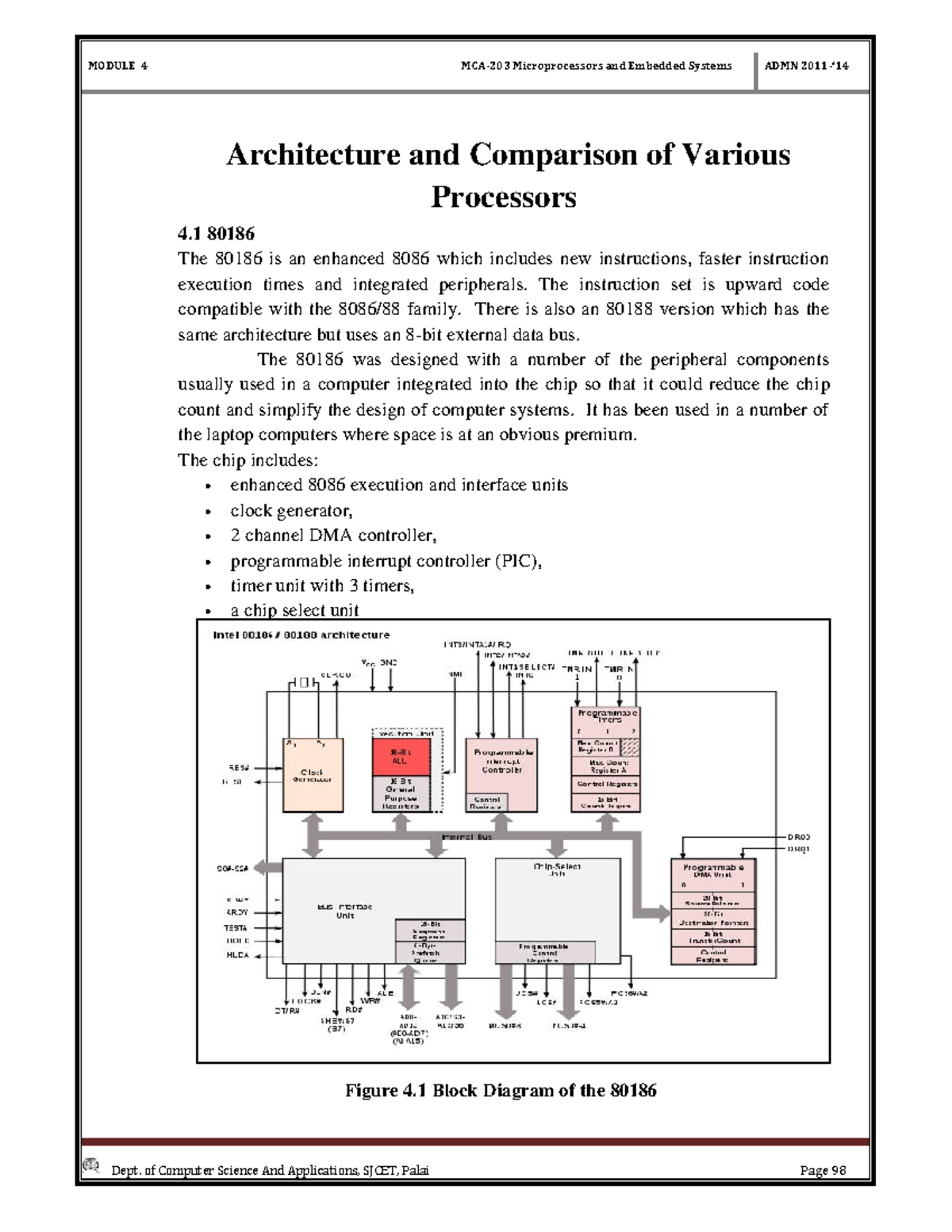 Architecture of various processors - Architecture and Comparison of ...