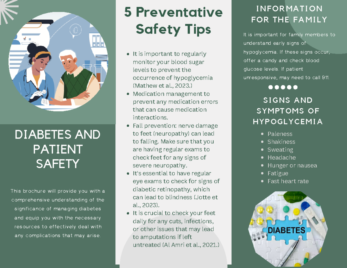 Patient safety pamphlet - It is important to regularly monitor your ...