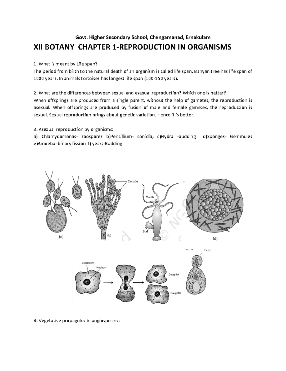 -botany chapter 1 Botany-Environmental issues previous year question ...