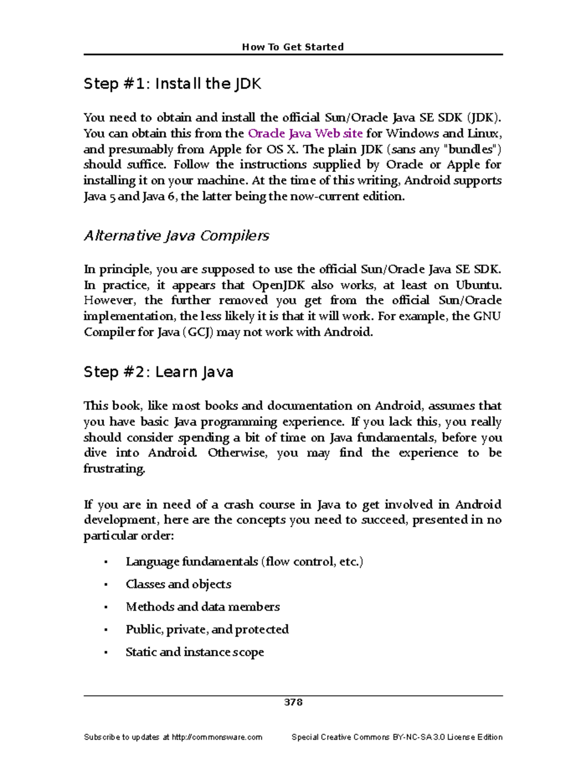 Android Tutorials 42 Step 1 Install The Jdk You Need To Obtain And Install The Official