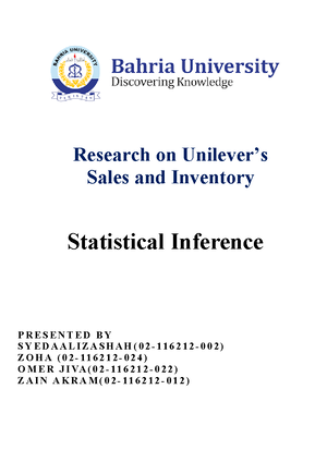 Cam Scanner 06-05-2023 20 - Statistical Inference - Studocu