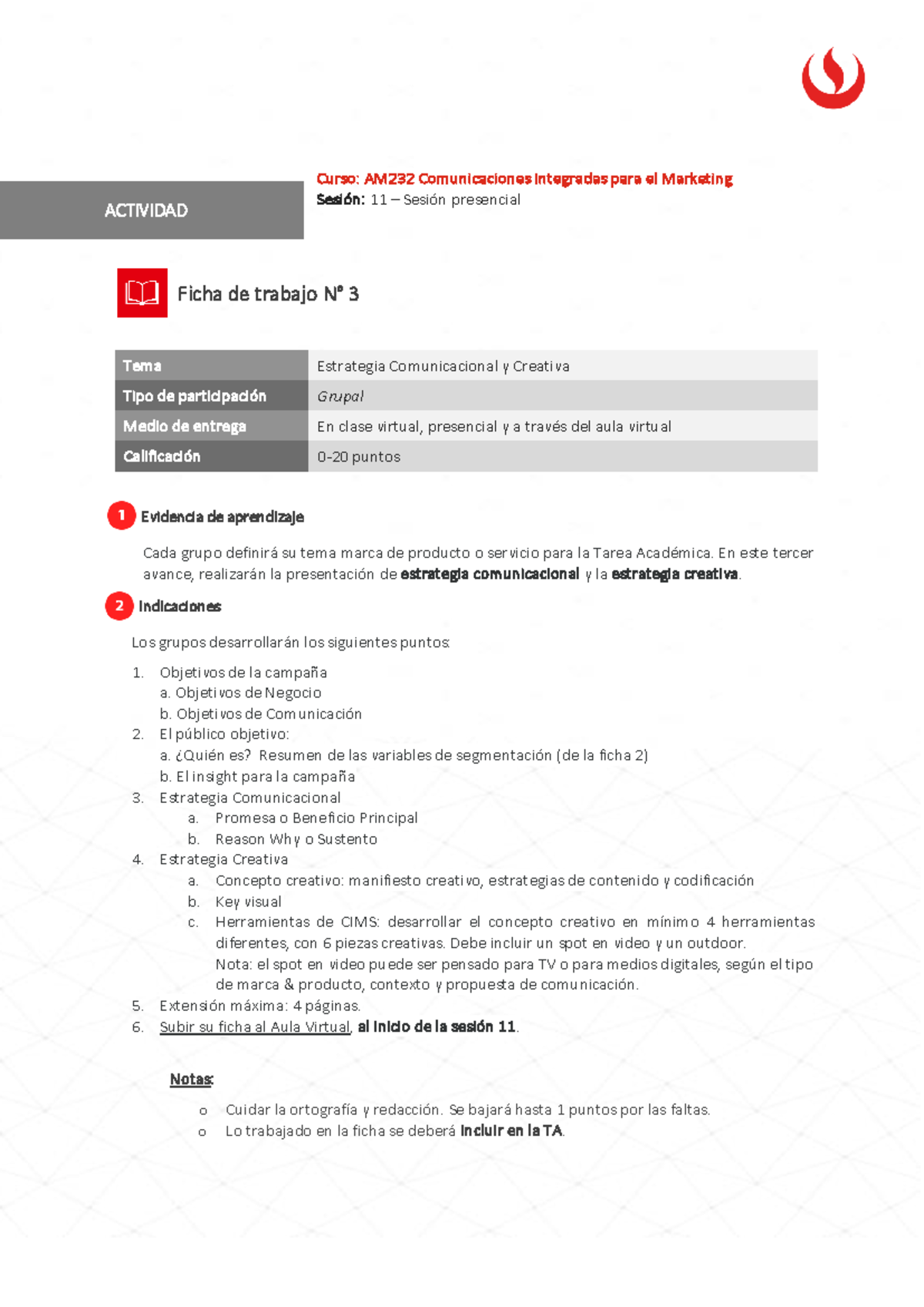 AM232 CIMs Ficha de Trabajo 3 2024-1 - Cada grupo definirá su tema ...