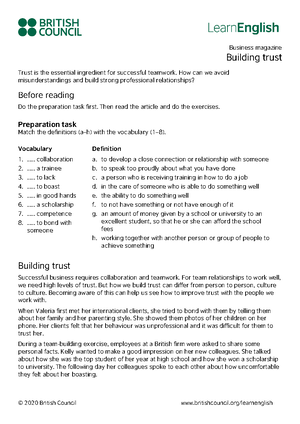 Module Compétences comportementales et sociales T TS VF - Soft skills ...