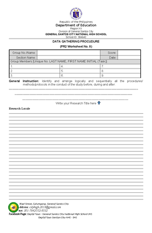 Sample- Survey- Questionnaire - Appendix D Validated Research ...