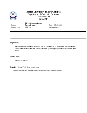 Wireshark DHCP v8 - lab tasks - Wireshark Lab: DHCP v8. Supplement to ...